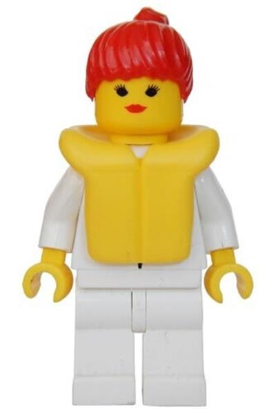 LEGO Female with Life Jacket Minifigure trn092 | BrickEconomy