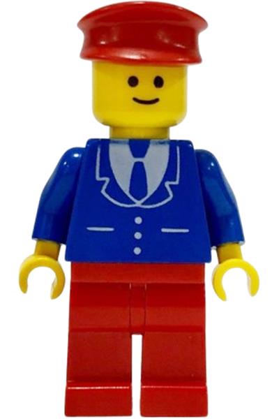 LEGO Male in Blue Suit Minifigure trn098 | BrickEconomy