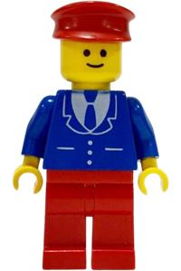 LEGO Male in Blue Suit Minifigure trn098 | BrickEconomy
