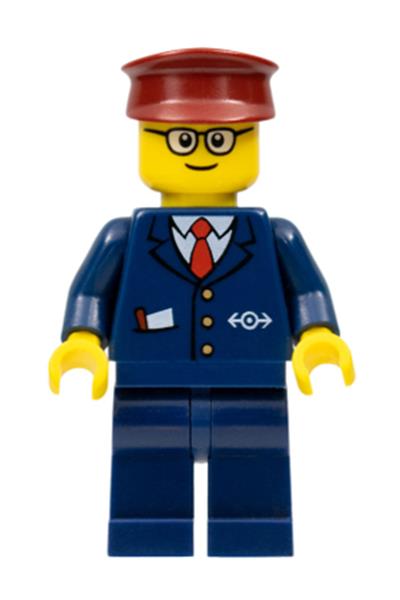 LEGO Tram Driver Minifigure trn115a | BrickEconomy