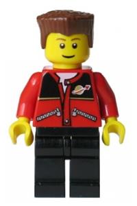 LEGO Male in Red Jacket Minifigure trn140 | BrickEconomy