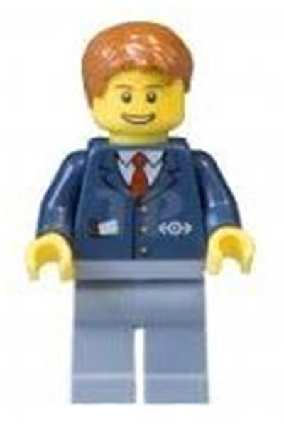 LEGO Conductor Minifigure trn146 | BrickEconomy
