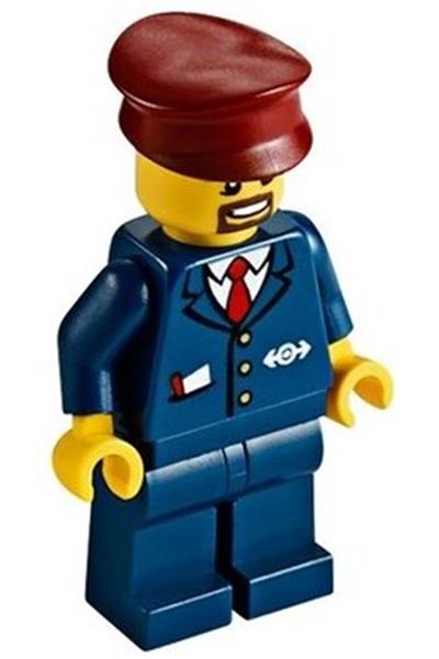 LEGO Conductor Minifigure trn237 | BrickEconomy