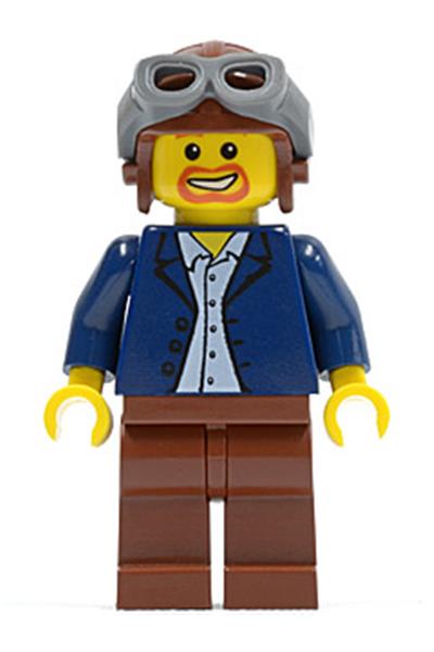 LEGO Male Pilot Minifigure twn050 | BrickEconomy