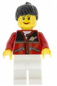 LEGO Male in Red Jacket Minifigure twn056 | BrickEconomy