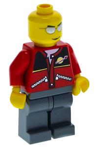 LEGO Male in Red Jacket Minifigure twn060 | BrickEconomy