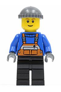 LEGO Worker in Overalls Minifigure twn123 | BrickEconomy