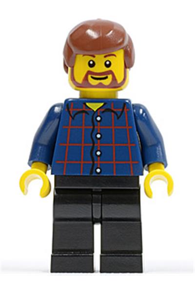 LEGO Male in Plaid Button Shirt Minifigure twn150 | BrickEconomy