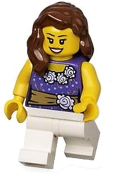 LEGO Female Dark Purple Blouse Minifigure twn154 | BrickEconomy