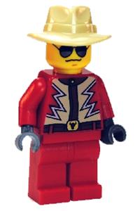 LEGO Male in Red Jacket Minifigure twn183 | BrickEconomy