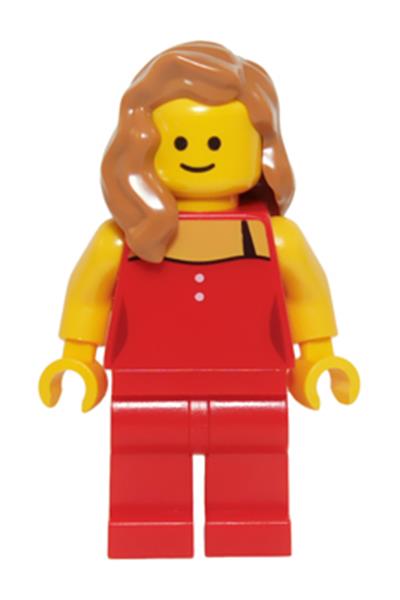 LEGO Lady in Red Minifigure twn222 | BrickEconomy