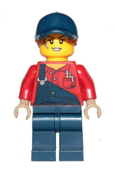LEGO Female Mechanic Minifigure twn395 | BrickEconomy