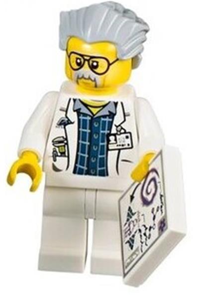 LEGO Professor Brainstein Minifigure uagt023 | BrickEconomy