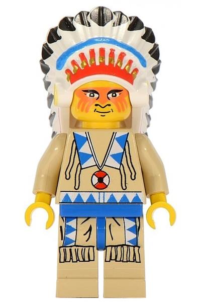 LEGO Indian Chief Minifigure ww024 | BrickEconomy