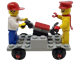 LEGO 2585 Trains Track Buggy with Station Master and Cool Kid ...