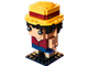 LEGO 40799 BrickHeadz One Piece Monkey D. Luffy Figure | BrickEconomy