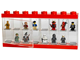 LEGO 5006154 Minifigure Display Case 16 Red | BrickEconomy