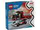 LEGO 60493 City Formula 1 F1 Display Truck with Audi F1 Race Car ...