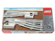 LEGO 7856 Trains Left and Right Manual Points with Electric Rails Grey ...