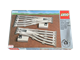LEGO 7856 Trains Left and Right Manual Points with Electric Rails Grey ...