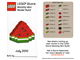 LEGO Monthly Mini Model Build Watermelon | BrickEconomy