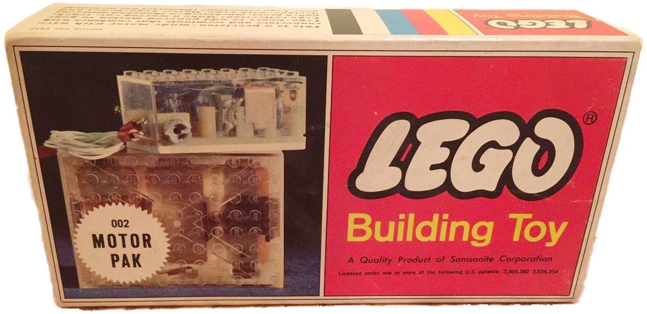 LEGO 002 4.5V Samsonite Gears Motor Set | BrickEconomy