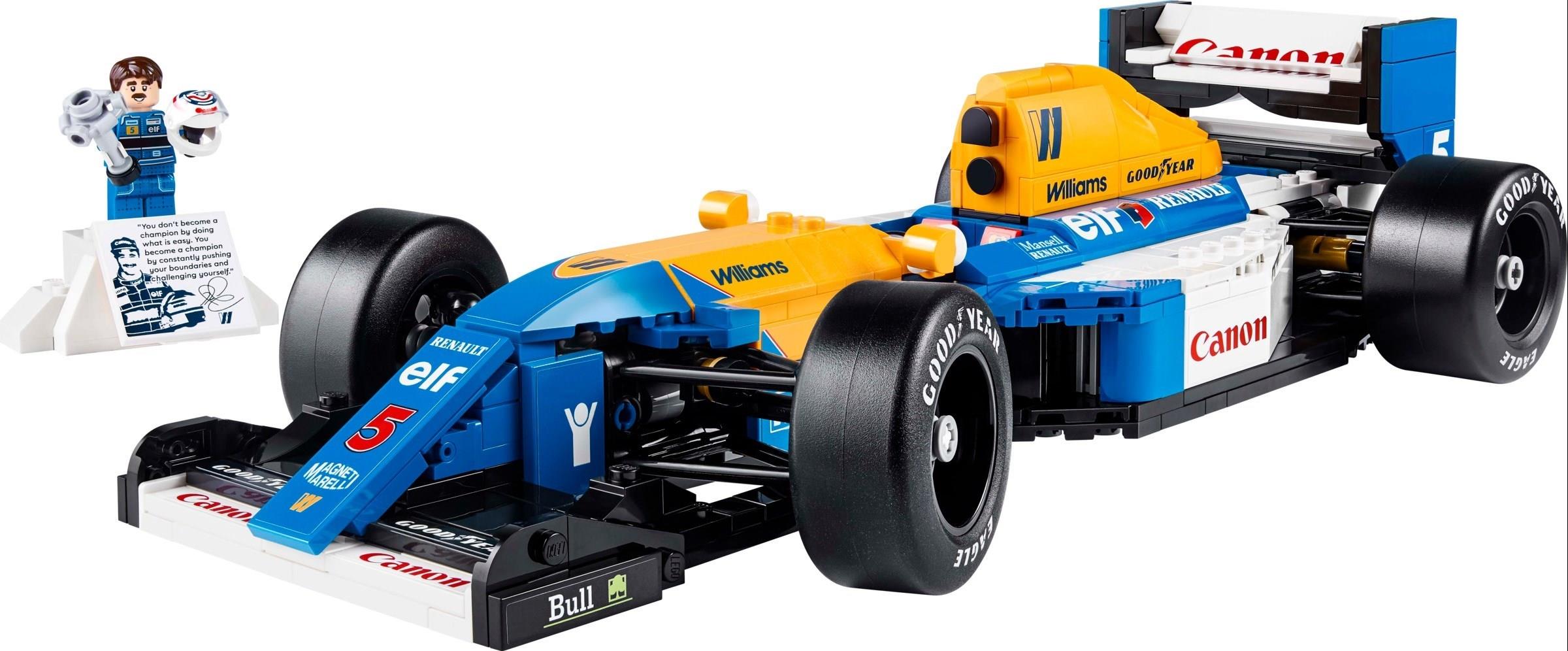 LEGO 10353 Williams Racing FW14B & Nigel Mansell | BrickEconomy