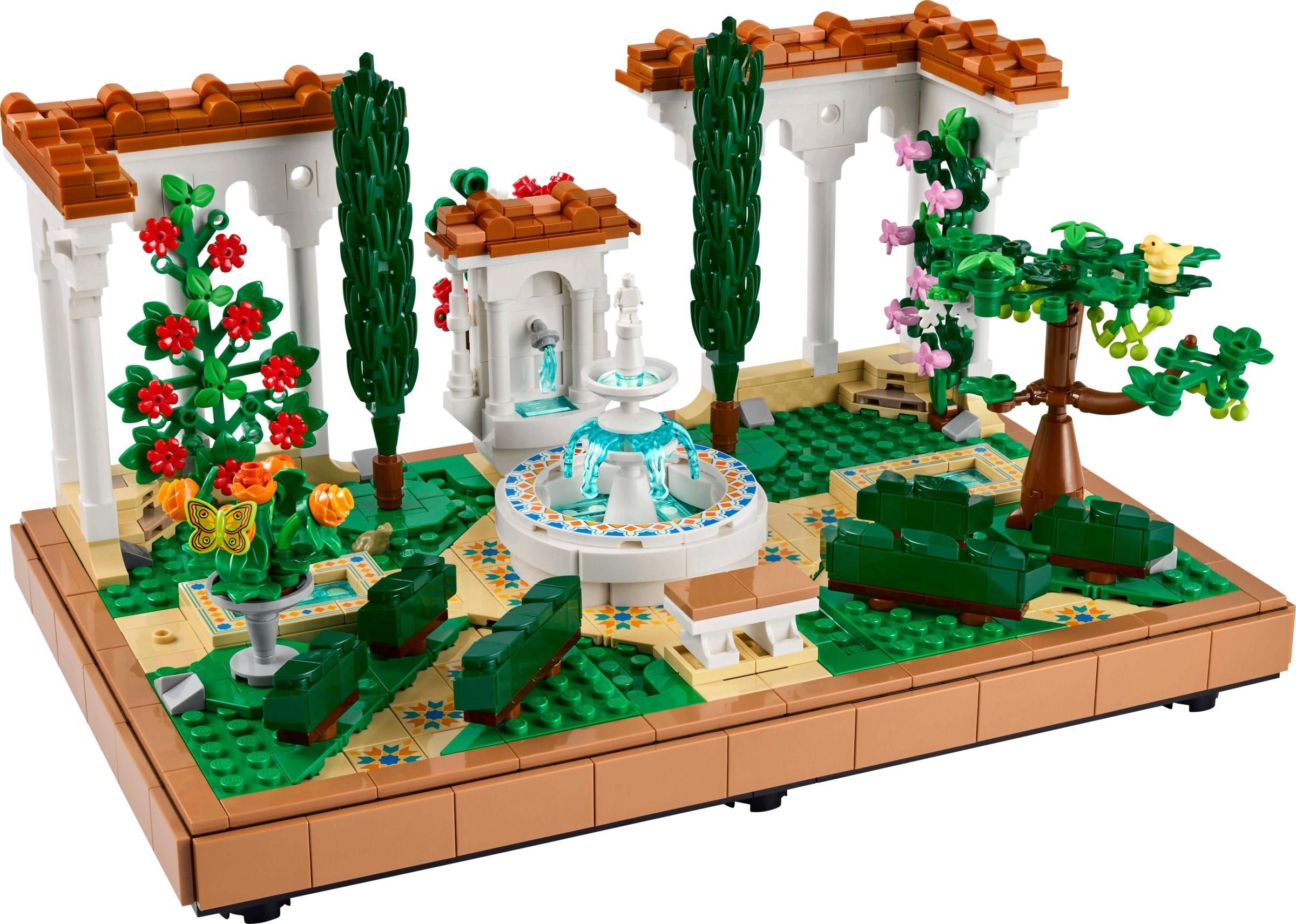 LEGO 10359 Gardens of the World Fountain Garden | BrickEconomy