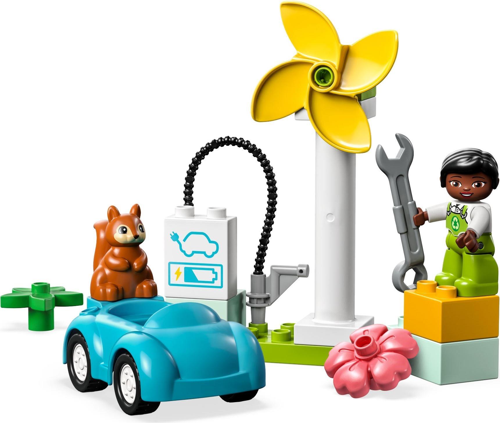 LEGO 10985 Duplo Wind Turbine and Electric Car | BrickEconomy
