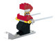 LEGO 1128 Christmas Santa on Skis | BrickEconomy