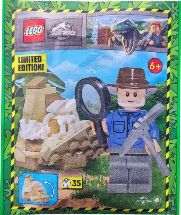 LEGO 122334 Jurassic World Alan with Dino Skeleton | BrickEconomy
