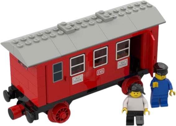 LEGO 164 Trains Passenger Coach | BrickEconomy