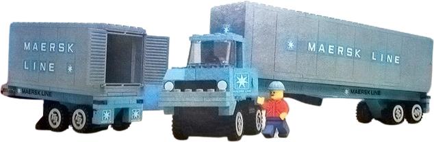 LEGO 1651-2 Maersk Line Container Lorry | BrickEconomy