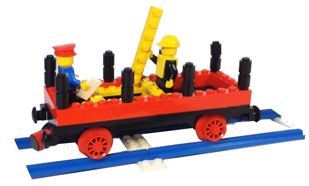 LEGO 166 Trains Flat wagon | BrickEconomy