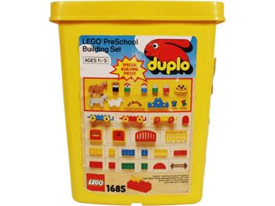 LEGO 1685 Duplo Pre-School Building Set | BrickEconomy
