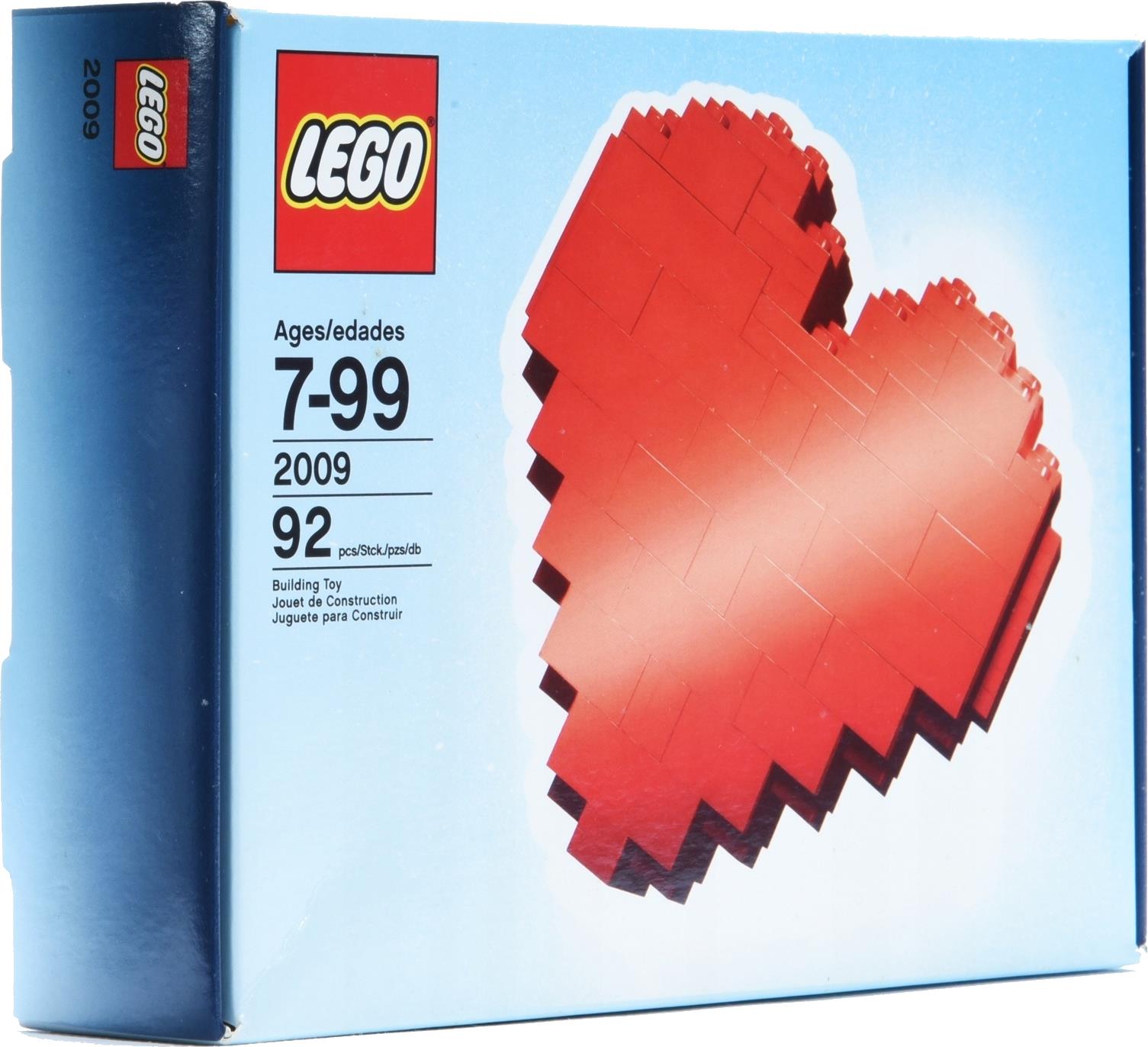 LEGO 2009 Heart | BrickEconomy