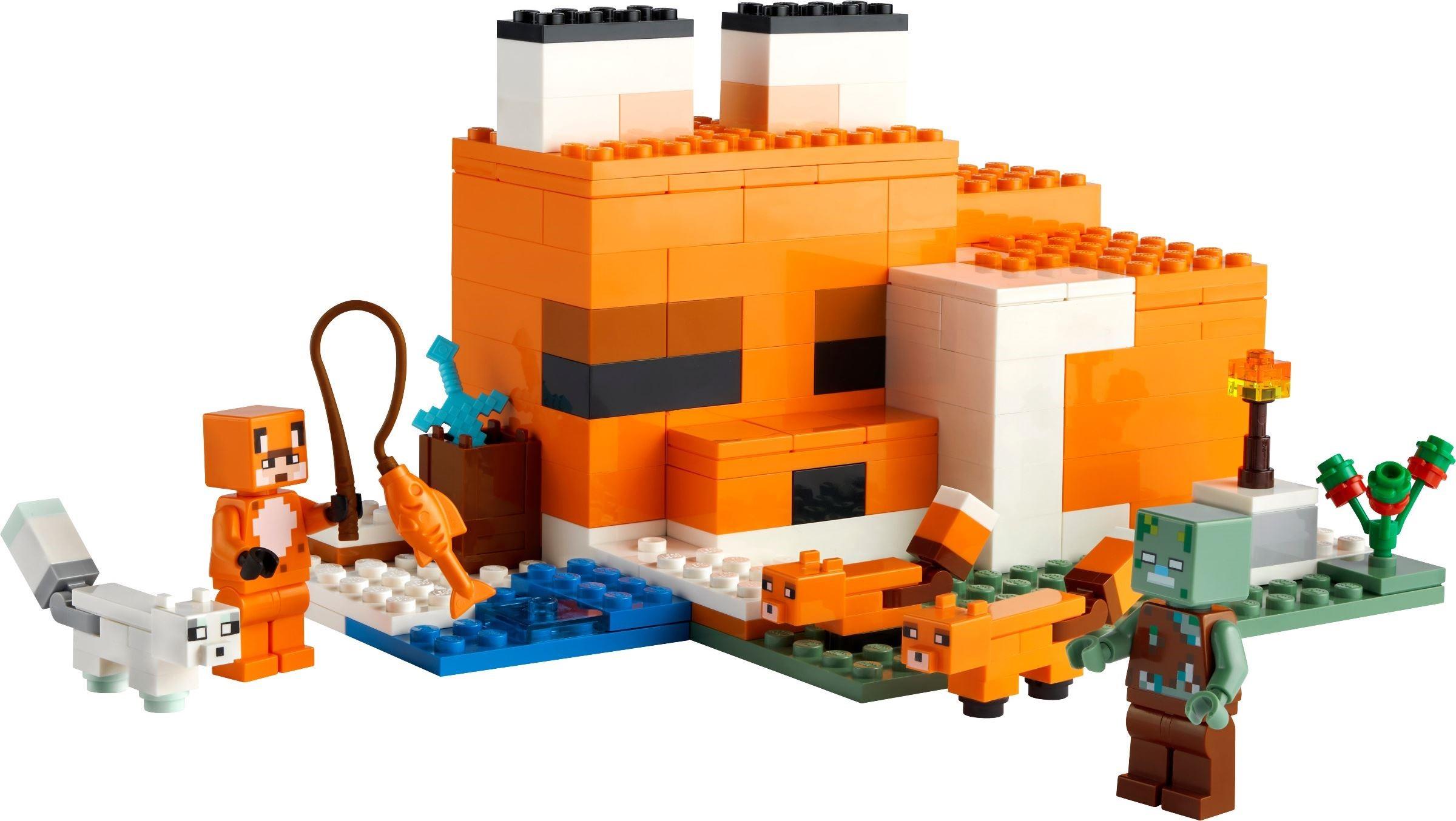 LEGO 21178 Minecraft The Fox Lodge | BrickEconomy