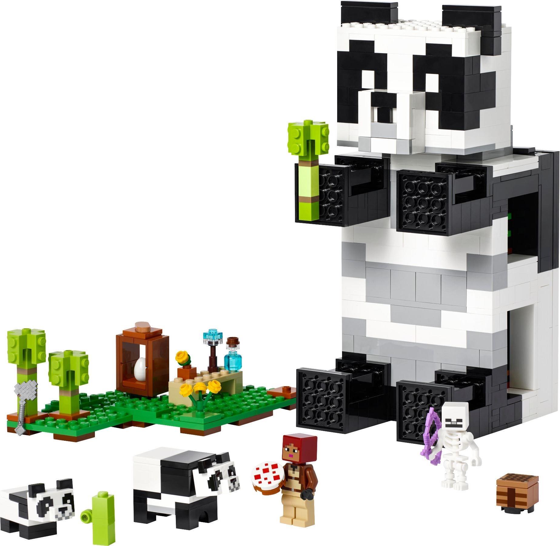 LEGO 21245 Minecraft The Panda Haven | BrickEconomy