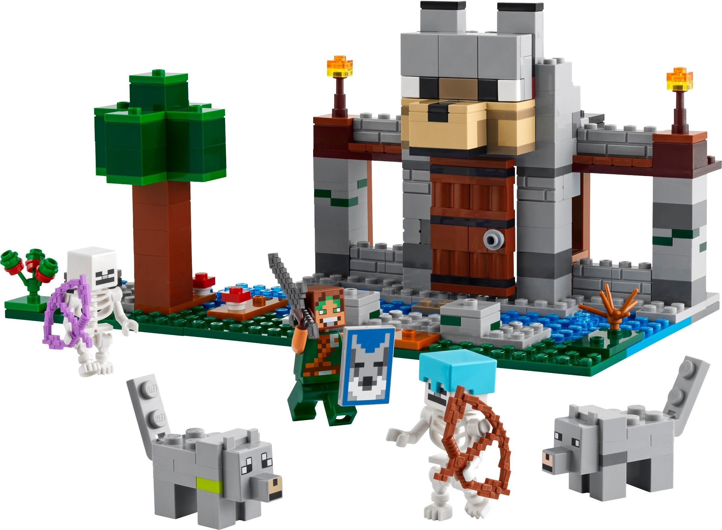 LEGO 21261 Minecraft The Wolf Stronghold | BrickEconomy
