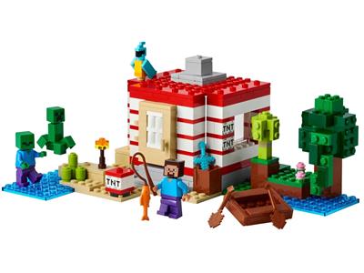 LEGO 21275 Minecraft The Jungle TNT House | BrickEconomy
