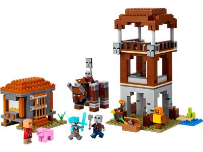 LEGO 21278 Minecraft The Pillager Outpost and Ravager | BrickEconomy