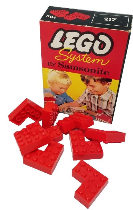 LEGO 217-3 Samsonite 4x4 Corner Bricks | BrickEconomy