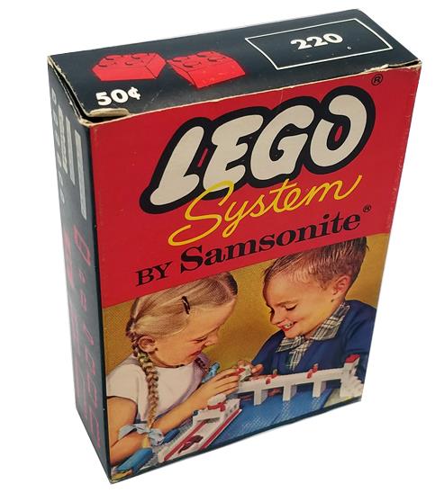 LEGO 220-2 Samsonite 2x2 Bricks | BrickEconomy