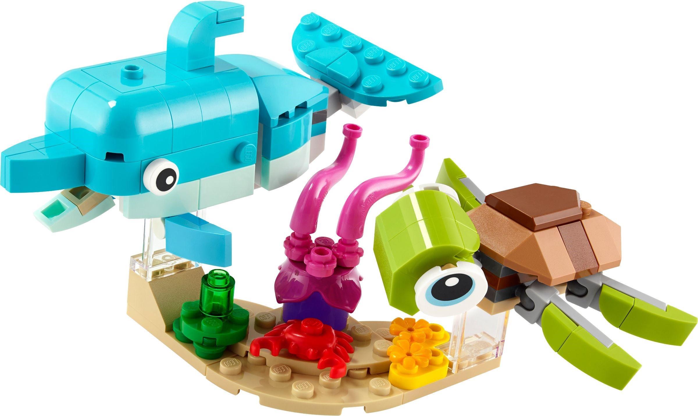 LEGO 31128 Creator 3 in 1 Dolphin and Turtle | BrickEconomy