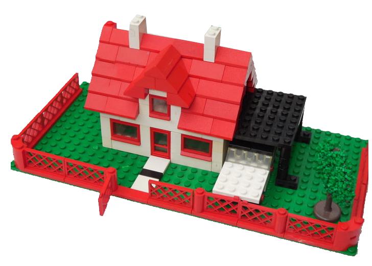 346-2 LEGOLAND House with Car | BrickEconomy