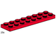 LEGO 3491 2x8 Red Plates | BrickEconomy