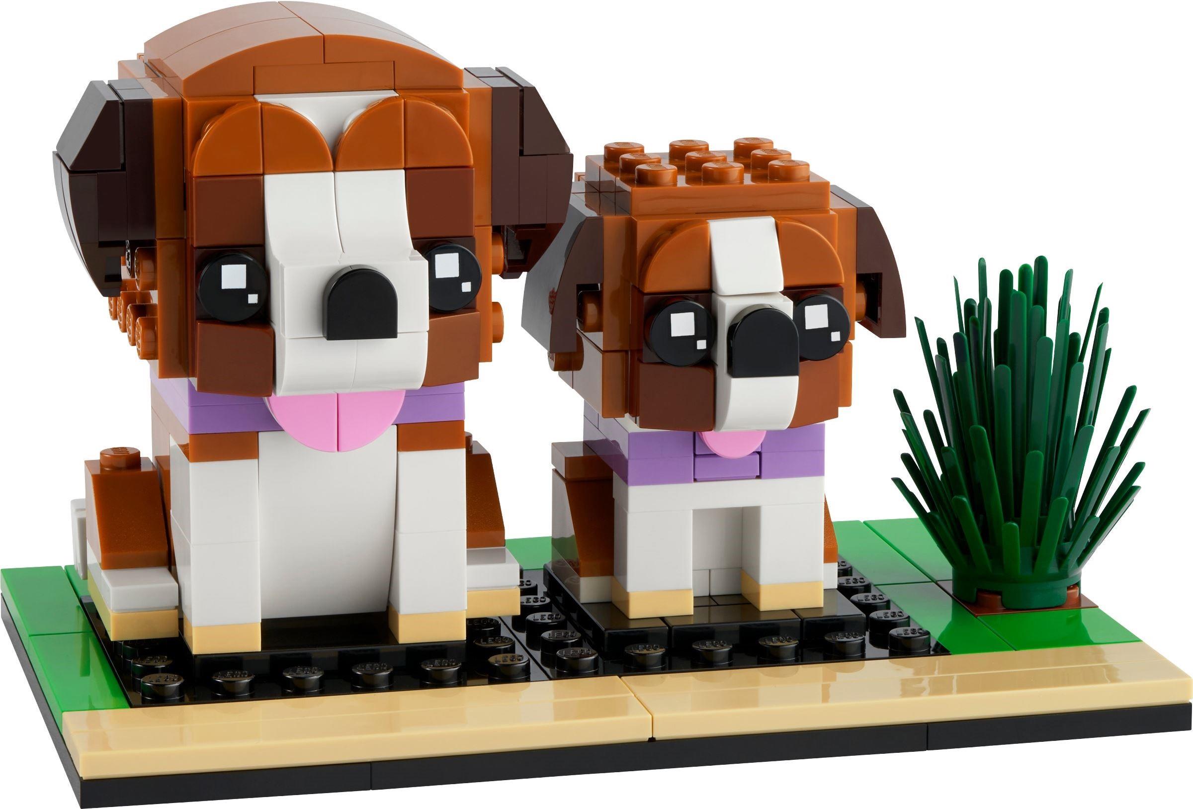 LEGO 40543 BrickHeadz Pets St. Bernard | BrickEconomy