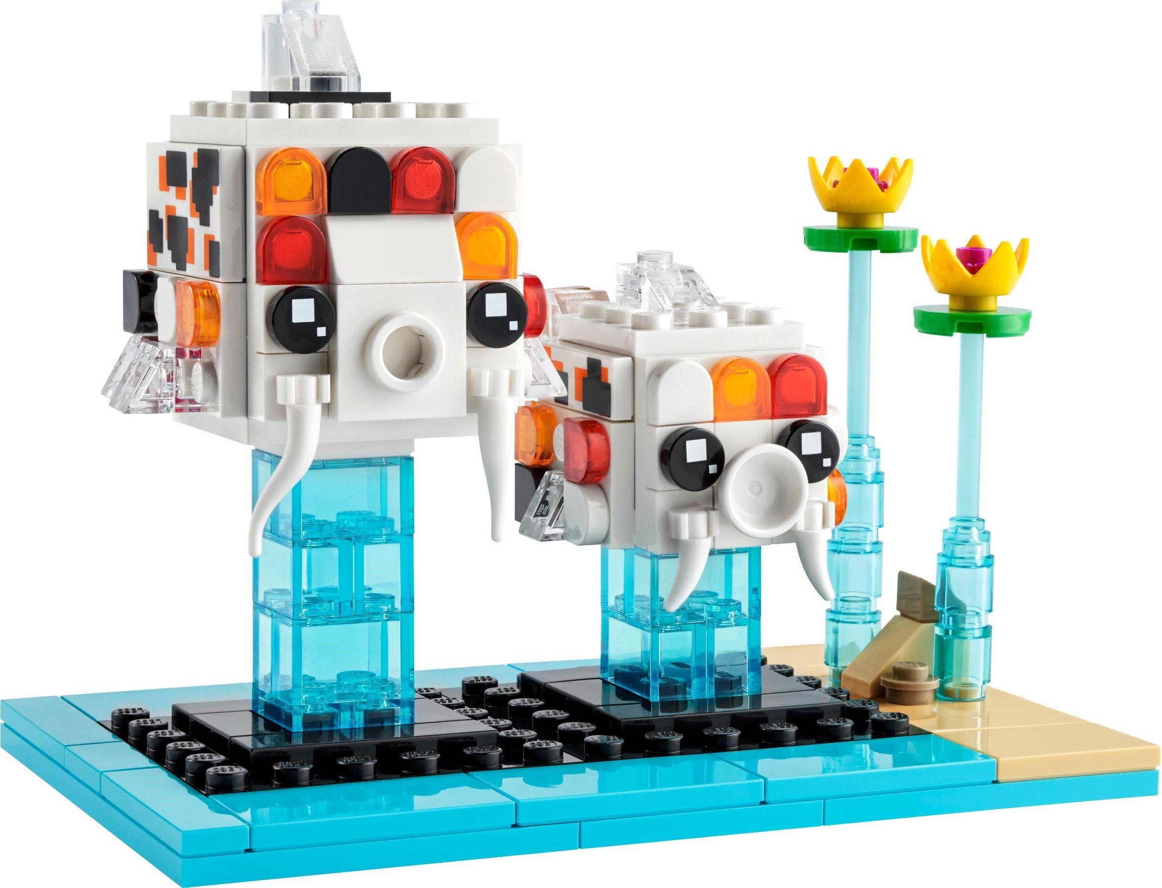 LEGO 40545 BrickHeadz Pets Koi Fish | BrickEconomy