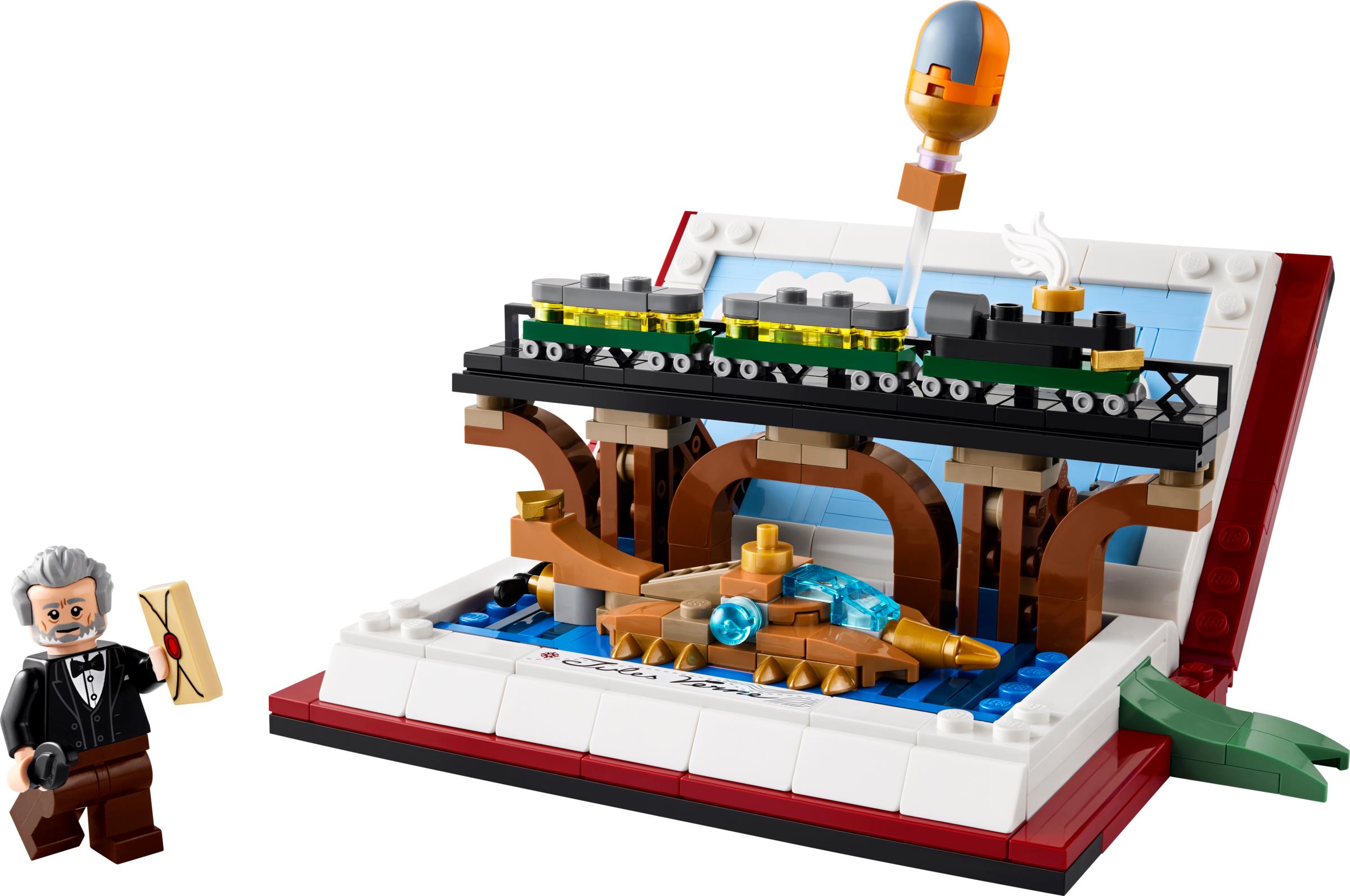 LEGO 40690 Tribute to Jules Verne's Books | BrickEconomy