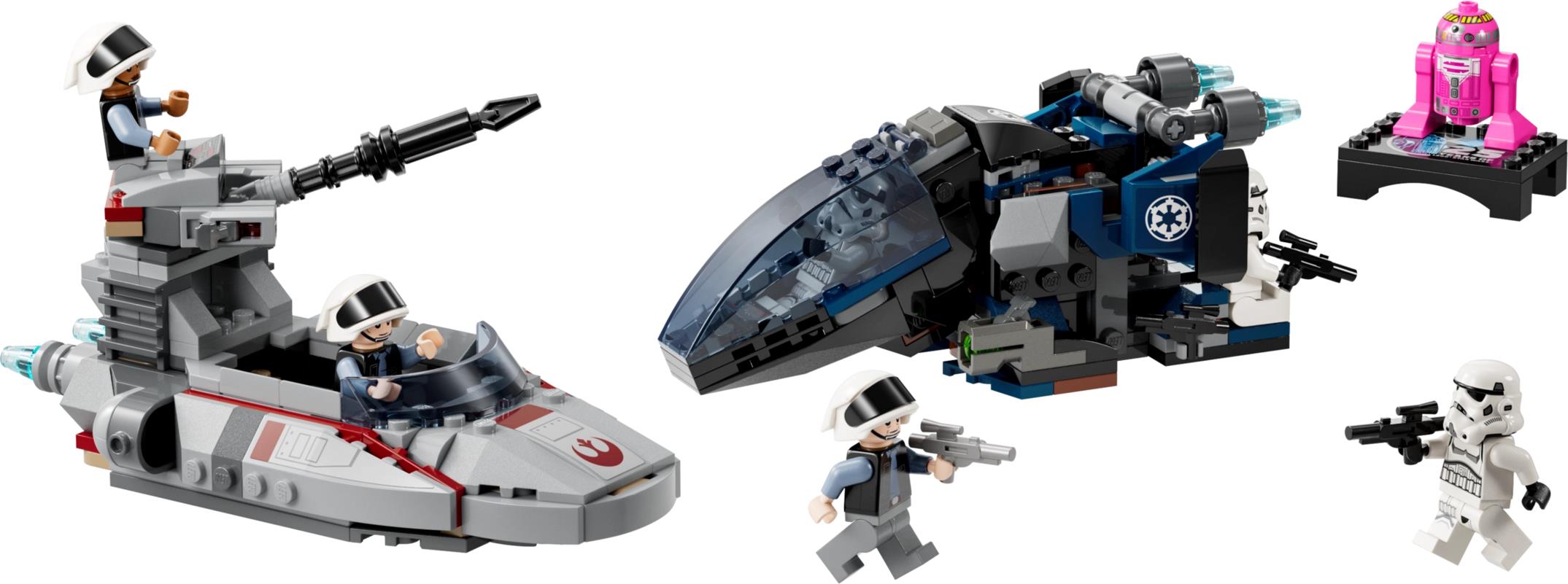 LEGO 40755 Star Wars Imperial Dropship vs. Rebel Scout Speeder ...